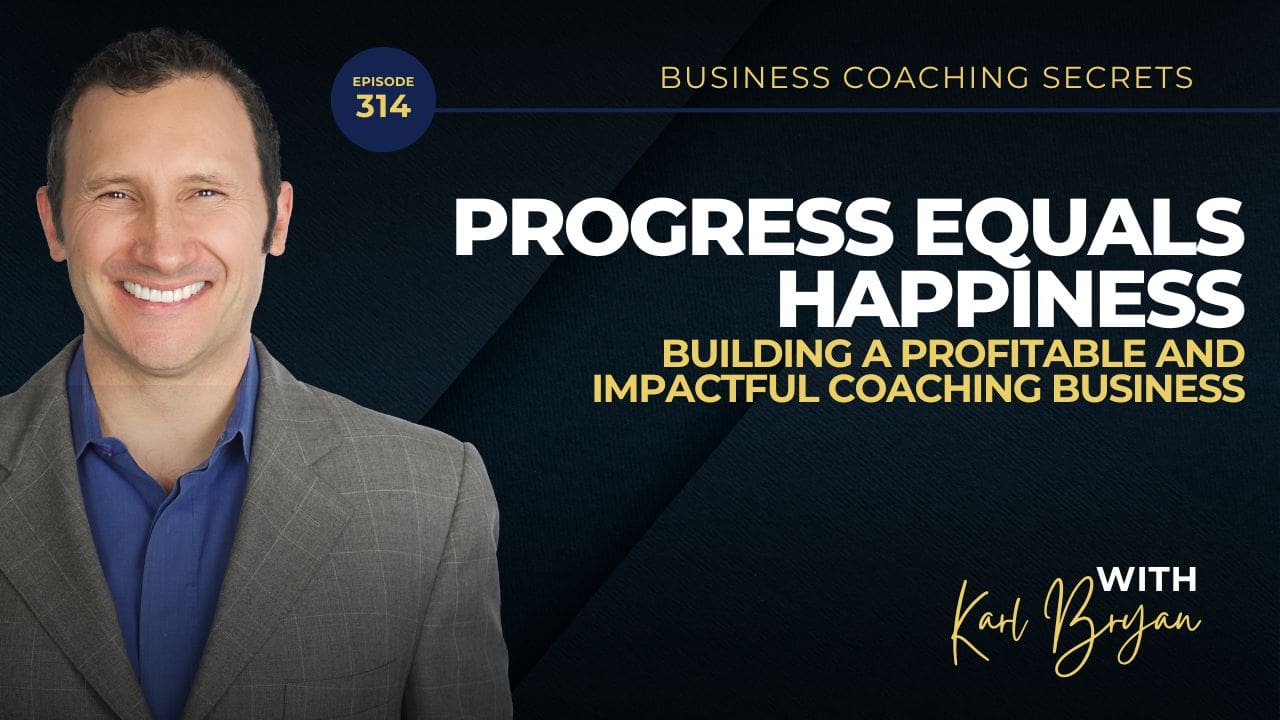 BCS 314 - Progress Equals Happiness: Building a Profitable and ...